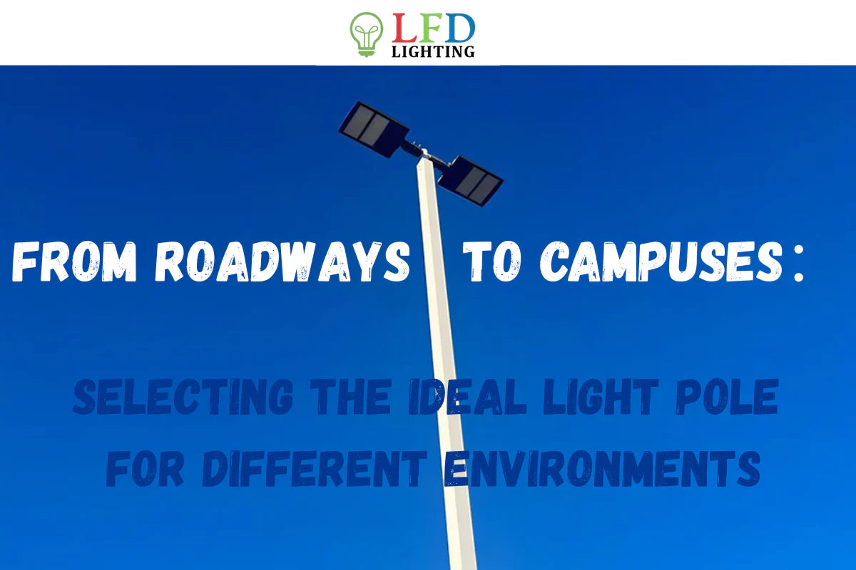 From Roadways to Campuses: Selecting the Ideal Light Pole for Differen ...