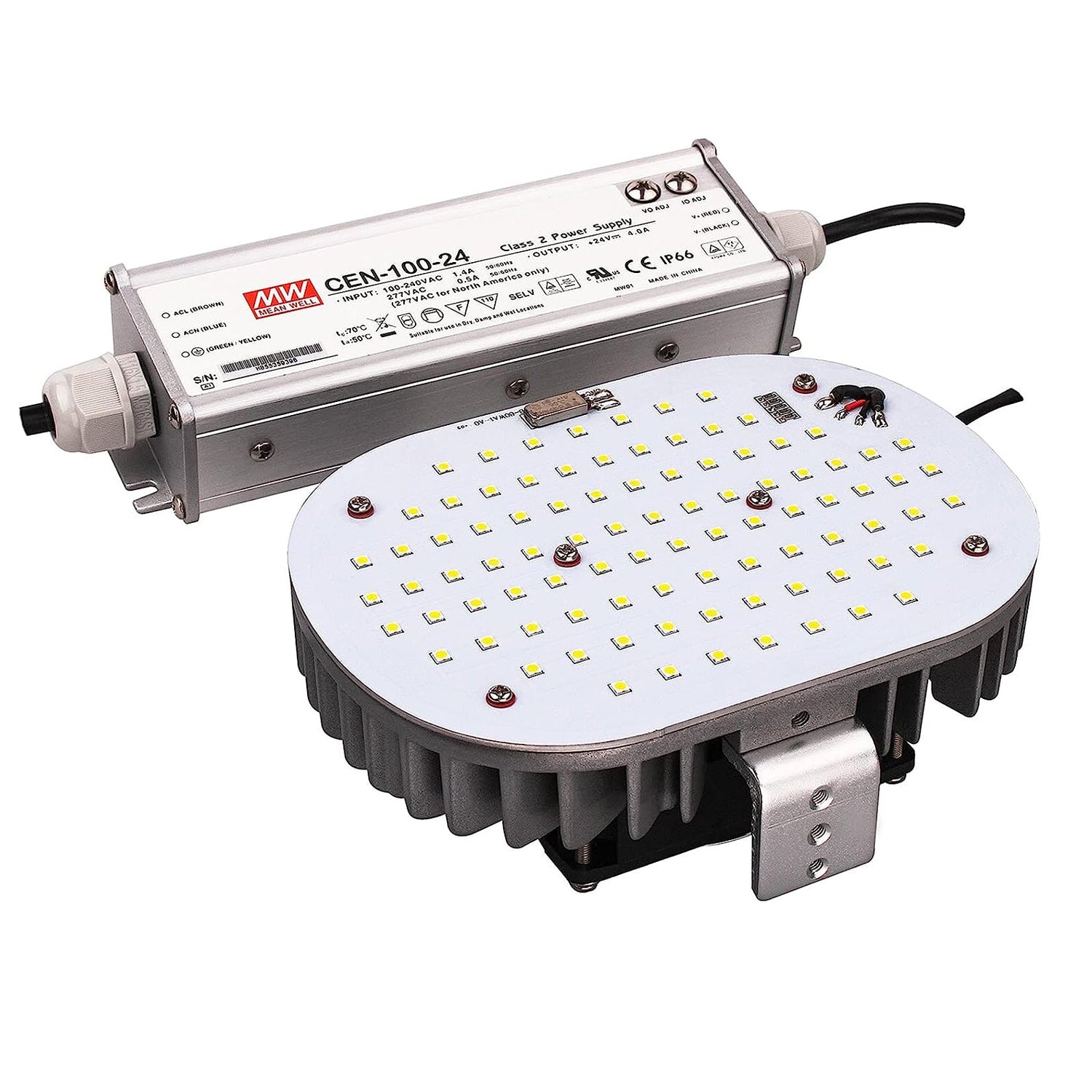 75W-LED Shoebox Retrofit Kit Lights-E39 Base-150-250W MH/HPS Equivalen ...